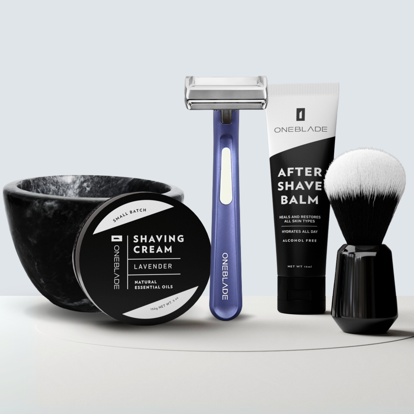 OneBlade Dawn Safety Razor Shave Kit for Women & Body Shaving