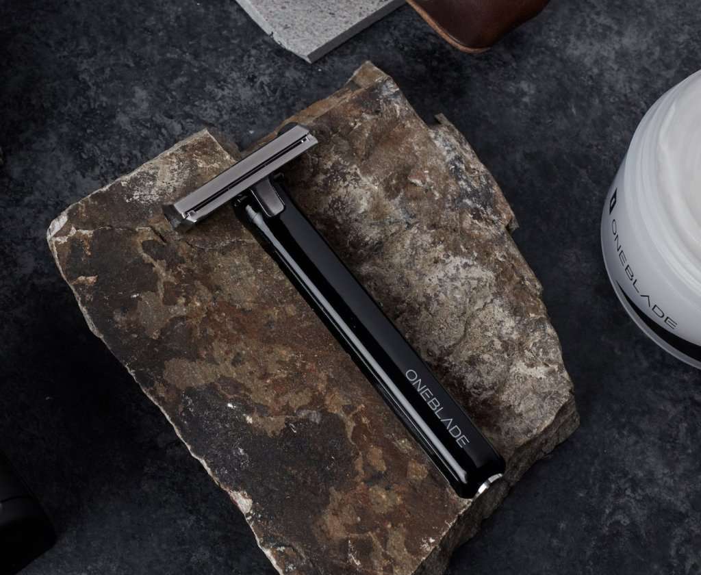 Black Tie Single Blade Safety Razor Shaving Kits | OneBlade